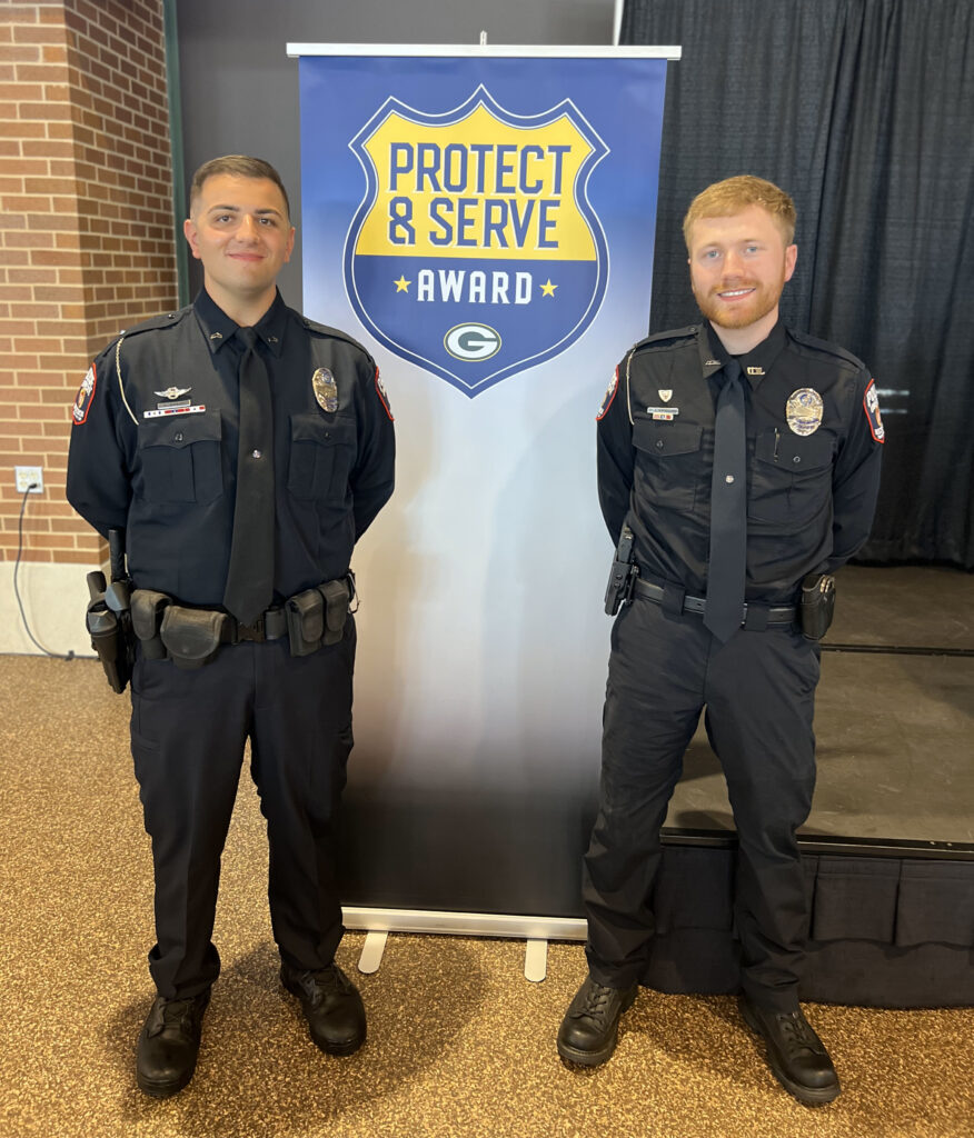 Green Bay Packers Honor Two UWPD Officers for Exemplary Service - UW ...